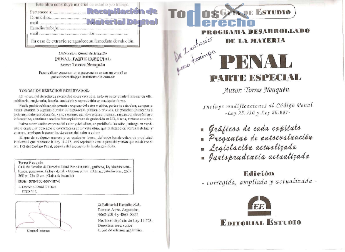 Penal Law Overview - UBA Course Notes - Studocu