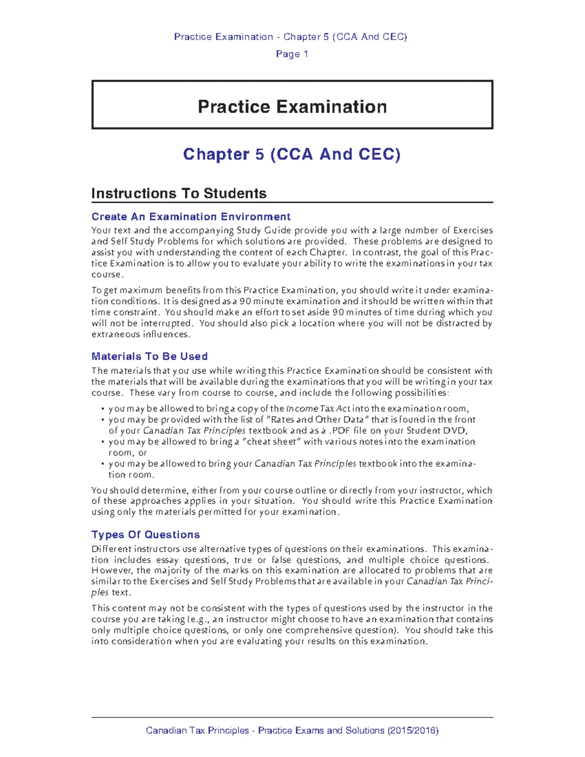 TXN-2401E-PC01 - practice case - © Chartered Professional Accountants ...