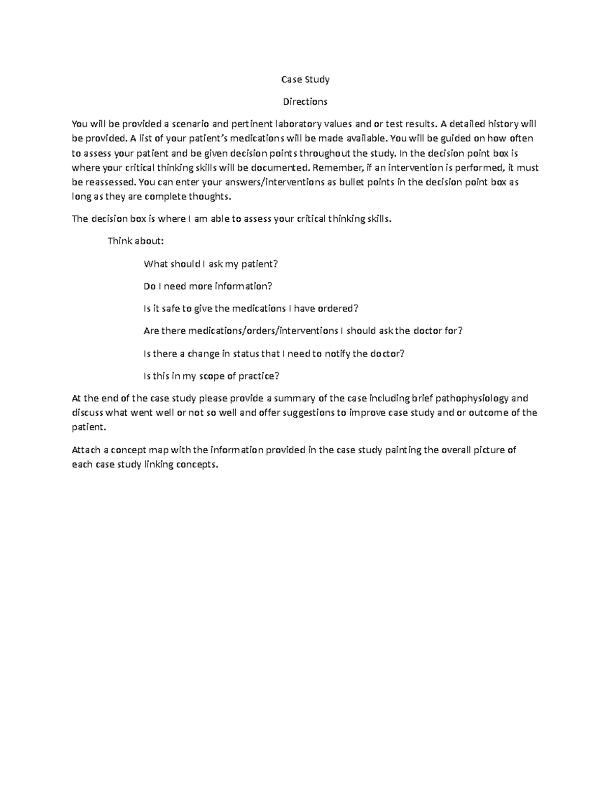 Case Study #1: GI Bleed Assessment and Management Guidelines - Studocu