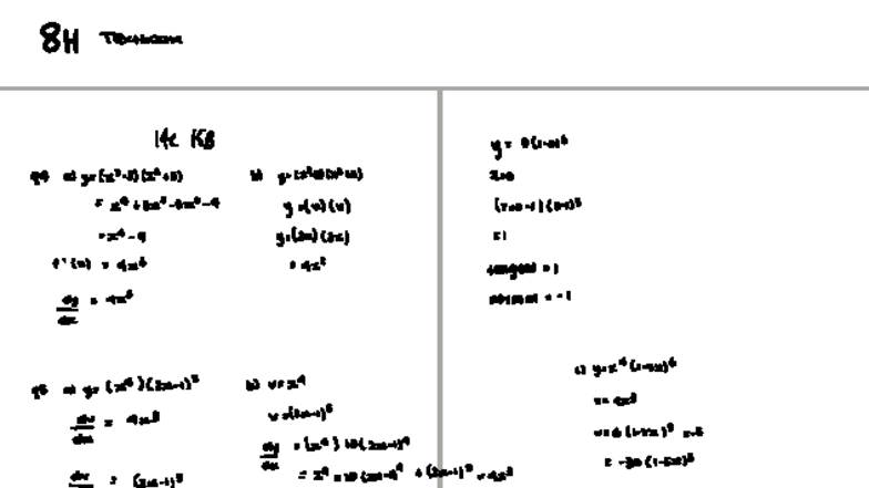 8H - Algebraic Functions Study Guide - Studocu