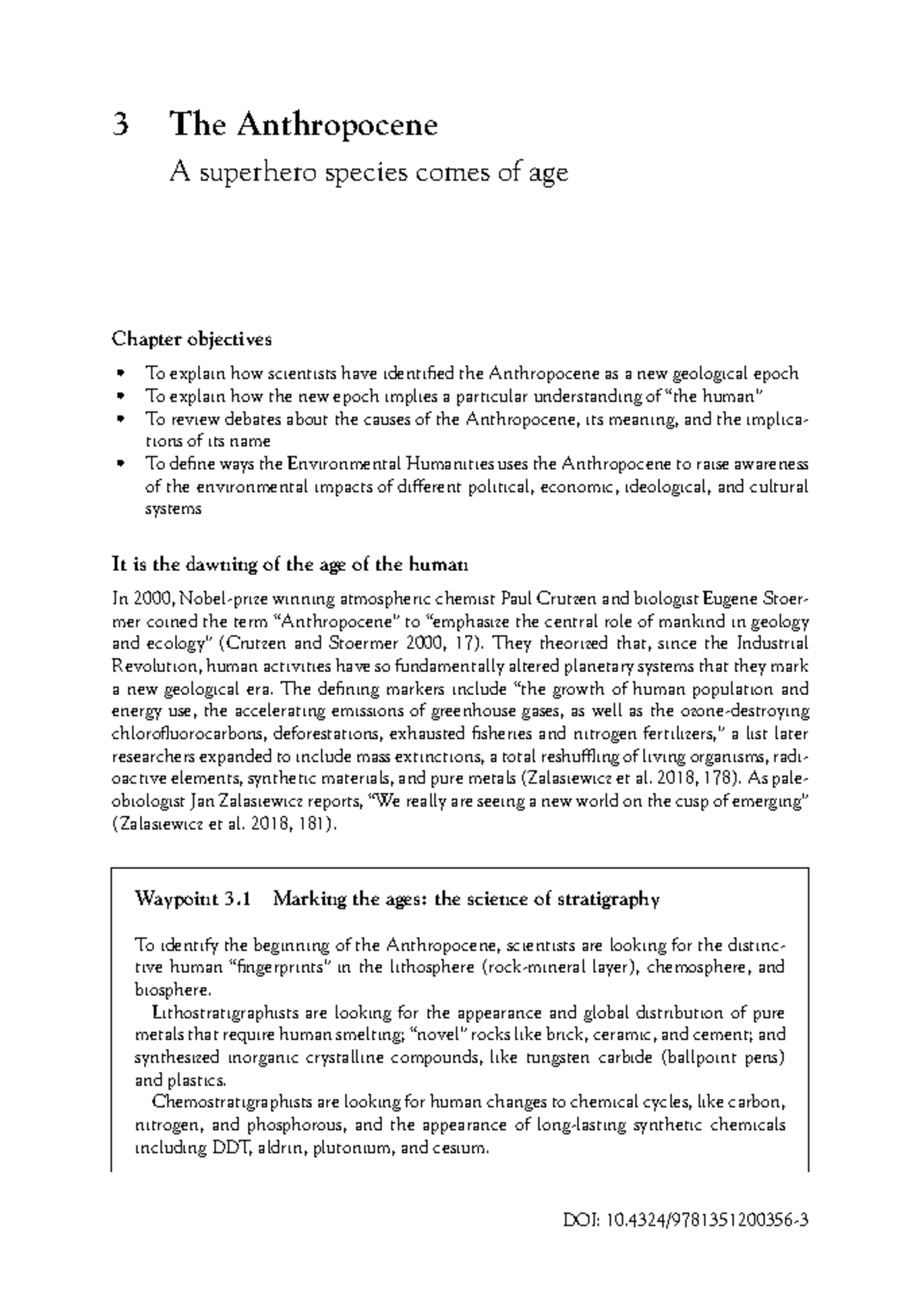 Final Exam Notes on the Anthropocene - ENV 101 - Studocu