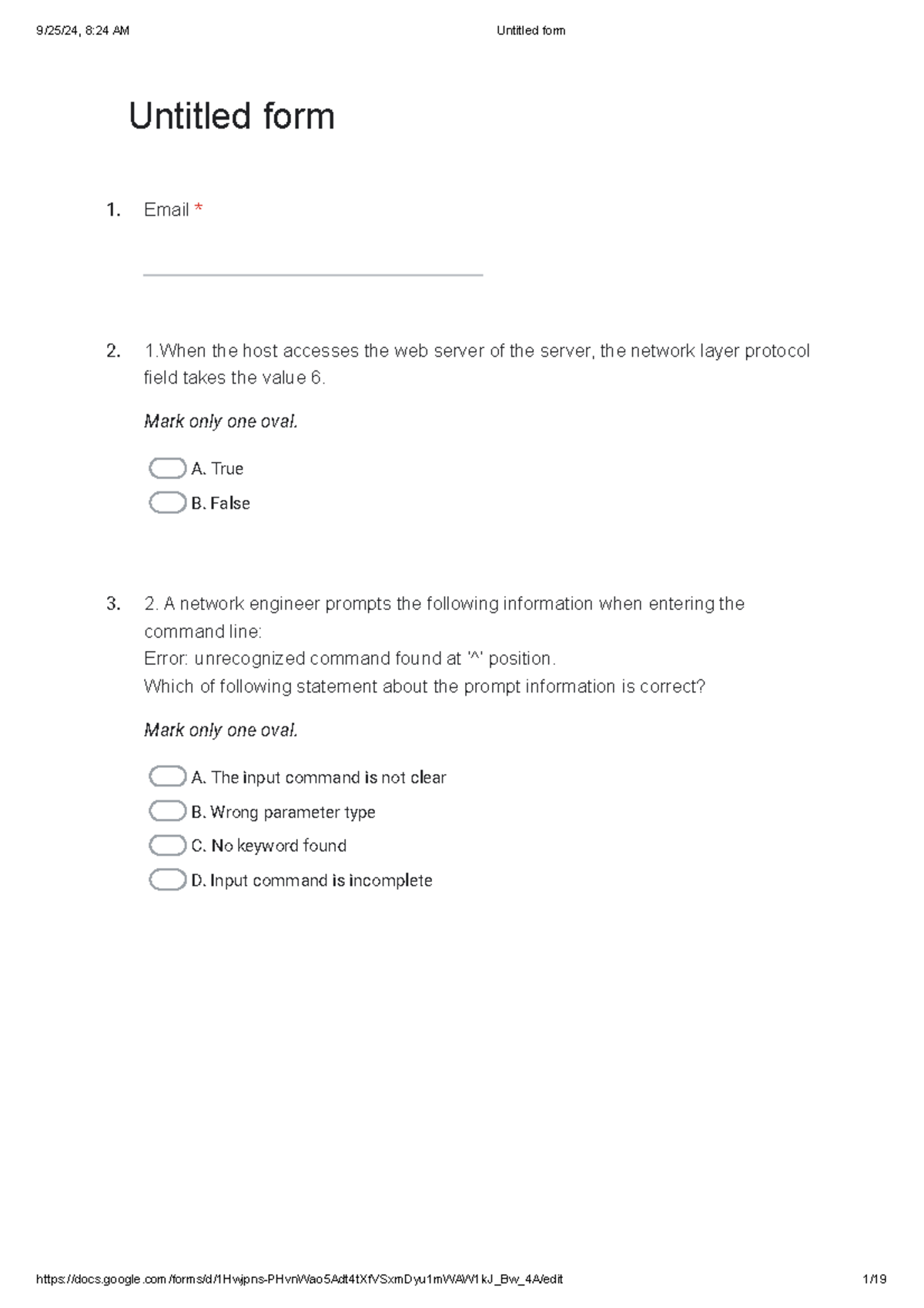 Dumps for Networking Exam Preparation (Course Code: NET101) - Studocu