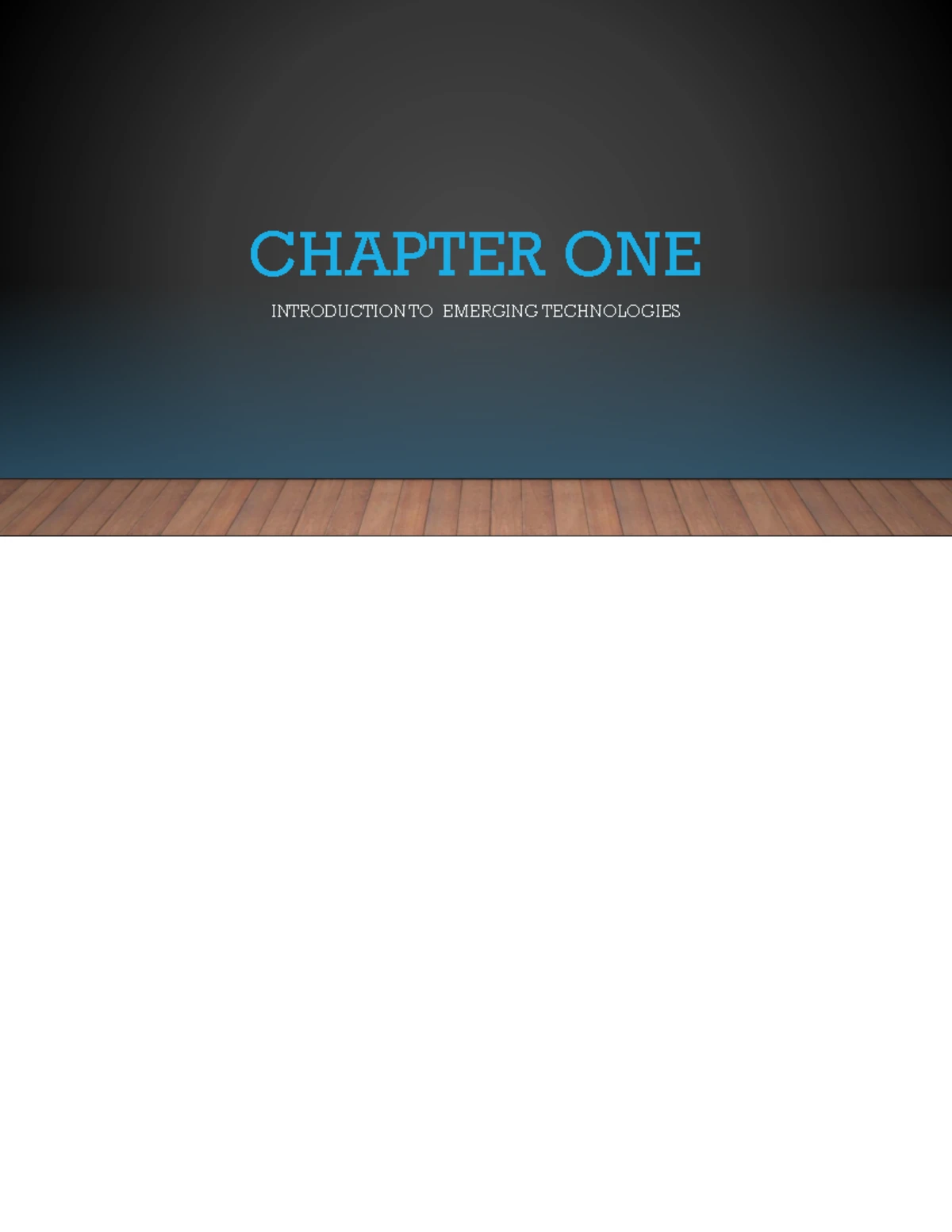 Chapter 2 - lecture note materials for all - Chapter Two Project Identification, Selection and ...