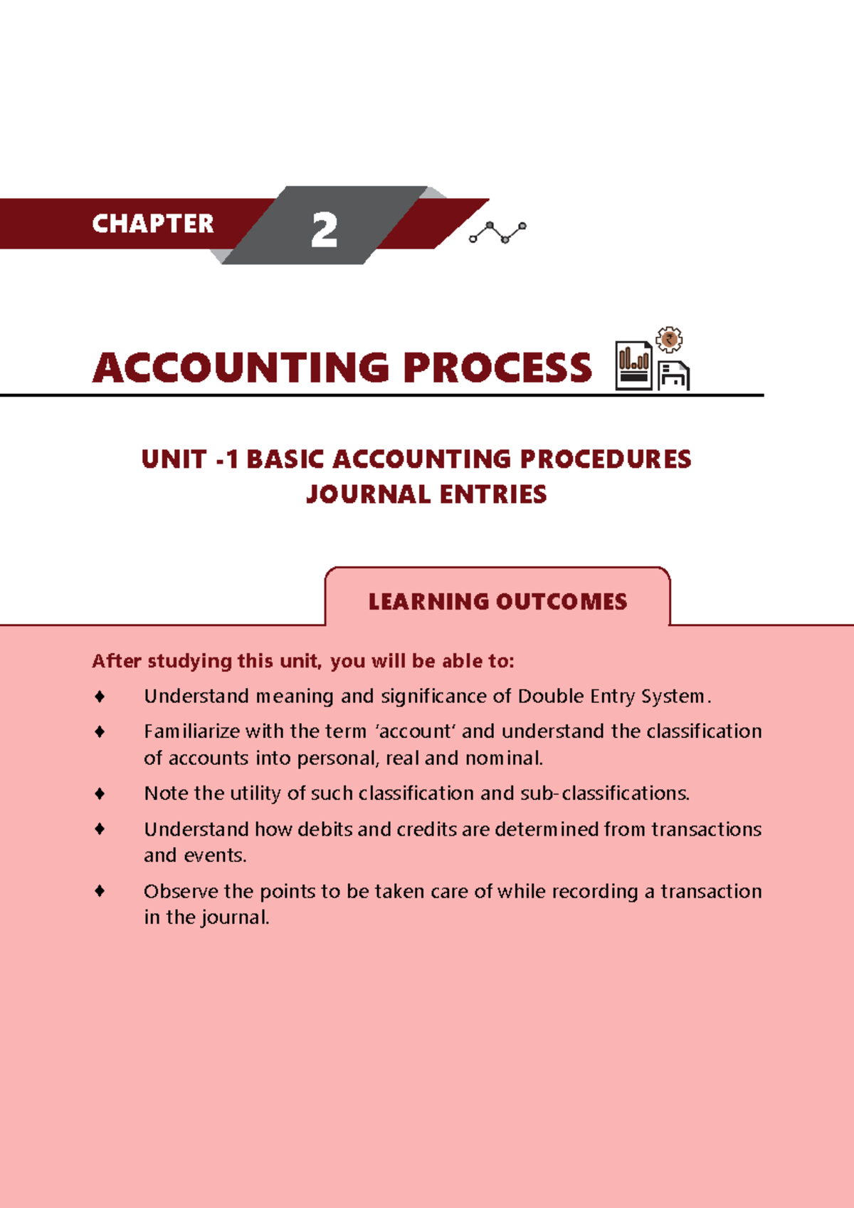 CHAPTER 2: ACCOUNTING PROCESS & JOURNAL ENTRIES (BOS60479) - Studocu
