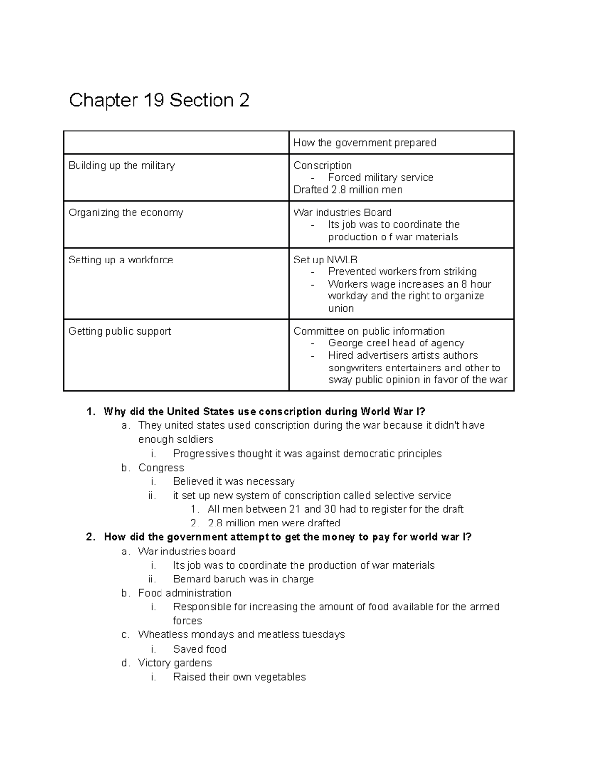 Chapter 19 Section 2 - Summary of the history of america - Chapter 19 ...