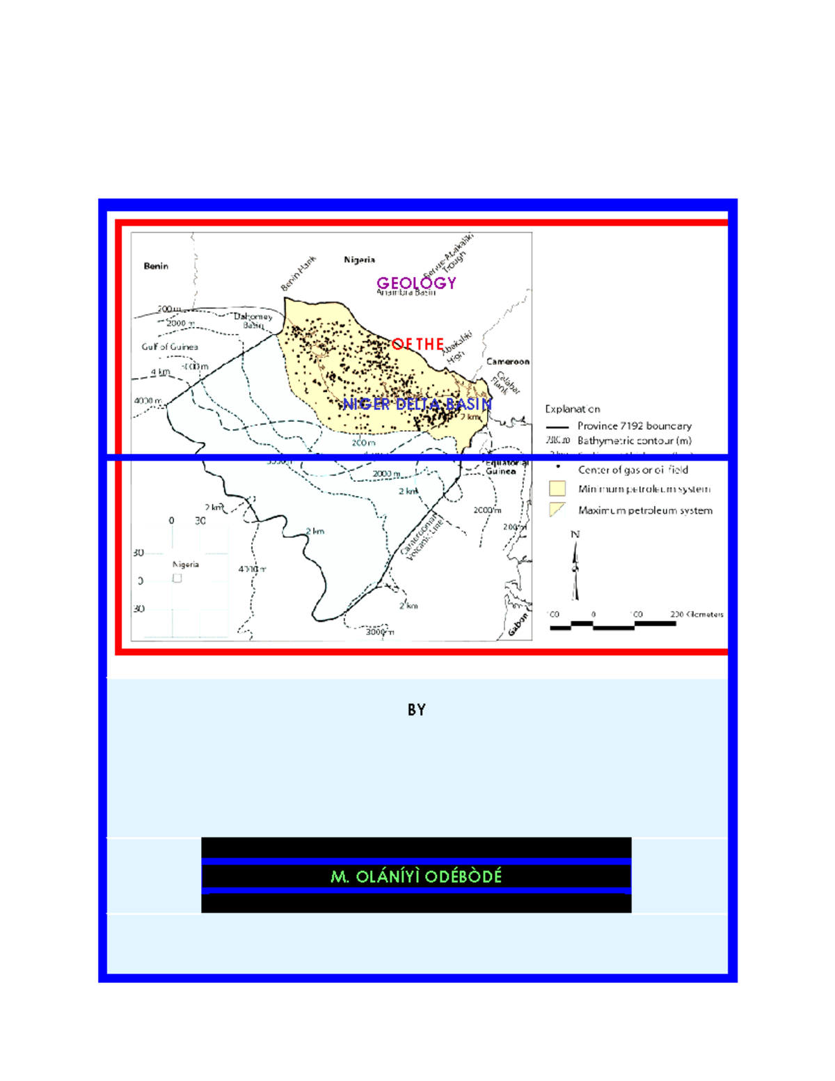 GEOLOGY OF THE NIGER DELTA BASIN: STRUCTURES & RESOURCES - Studocu
