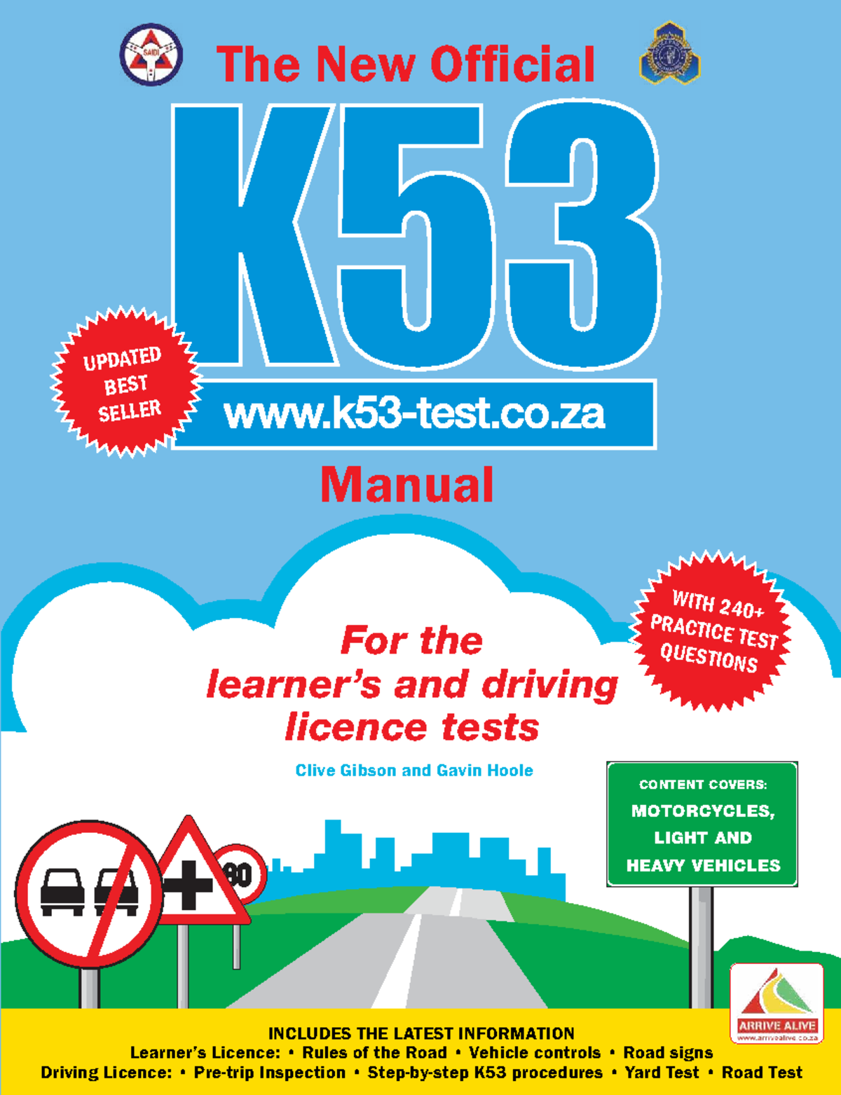 K53 Driving Licence Test Manual: Essential Guide & Practice Questions ...