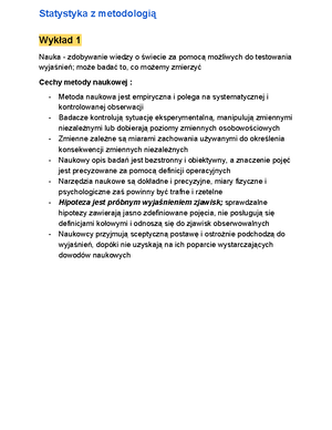 Skośność i kurtoza - statystyka - Skośność (I) • Skośność jest miarą ...