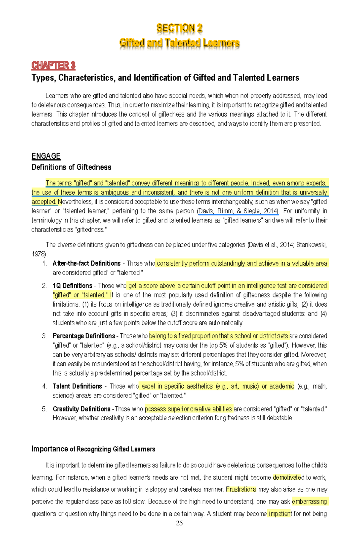 Understanding Gifted Learners: Types, Characteristics & Identification ...