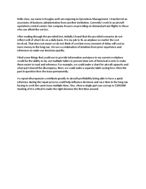 QSO 320 Module Six Assignment Spreadsheet - Part 4 Fuel Truck Payments Driver Repairs Misc ...