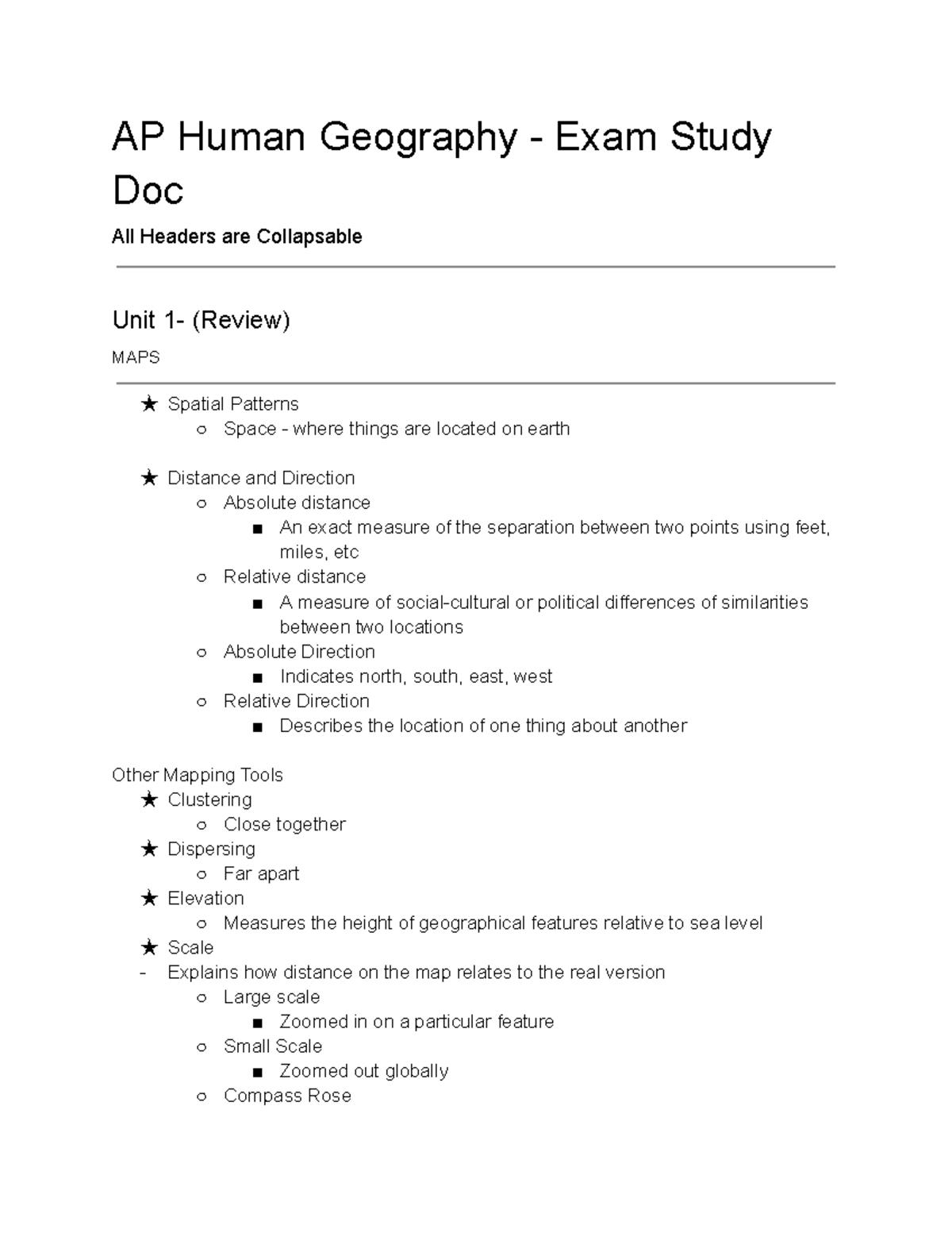 AP Human Geography Unit 6 Review: Urbanization and Suburbanization - AP ...