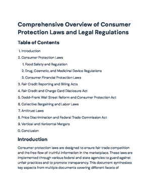 Comprehensive Legal Guide: EEO, Consumer Protection & Environmental ...