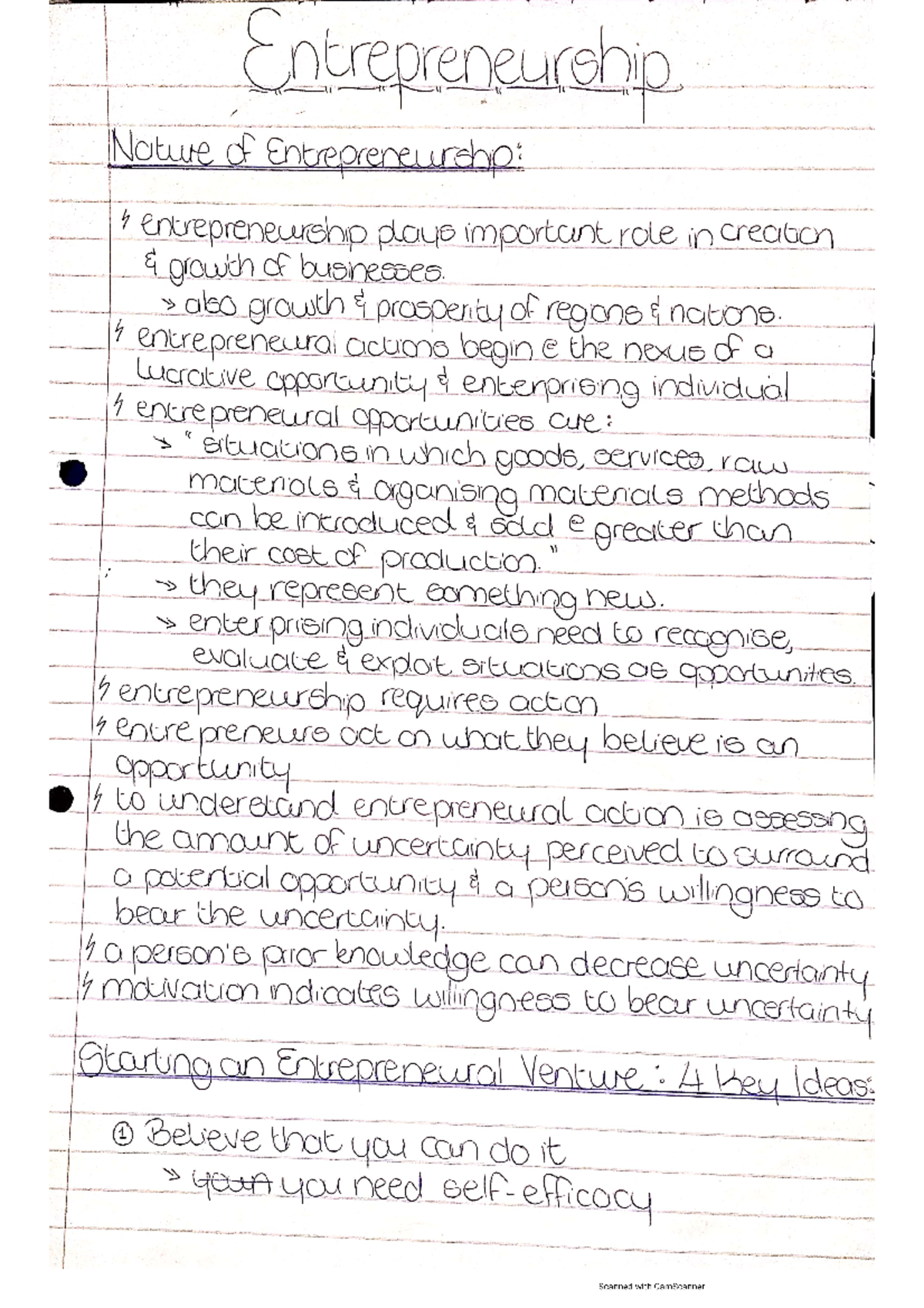 OBS114 - Chapter 1 - Lecture notes 1-3 - OBS 114 - Studocu