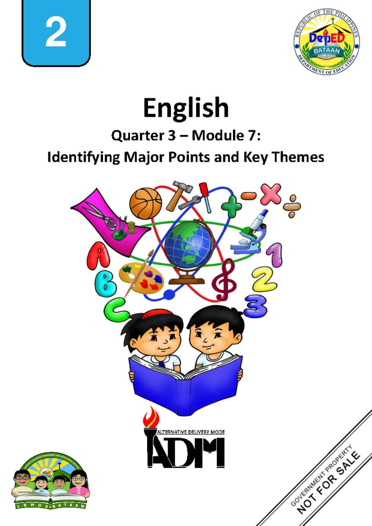 English 2 q3 mod7 identifying-major-point-and-keythemes - English ...