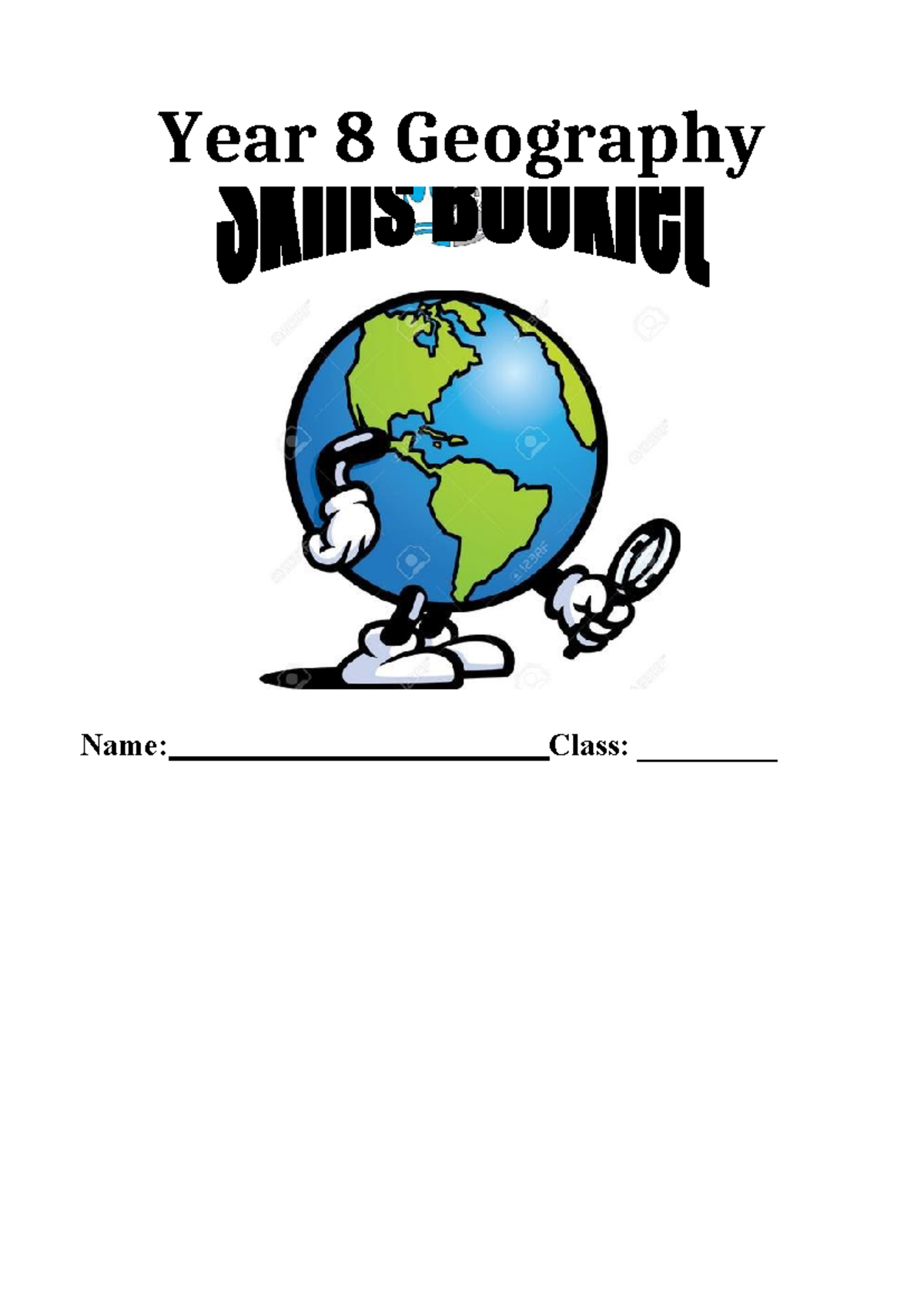 Year 8 Geography Skills Booklet: Synoptic Charts & Climate Graphs - Studocu