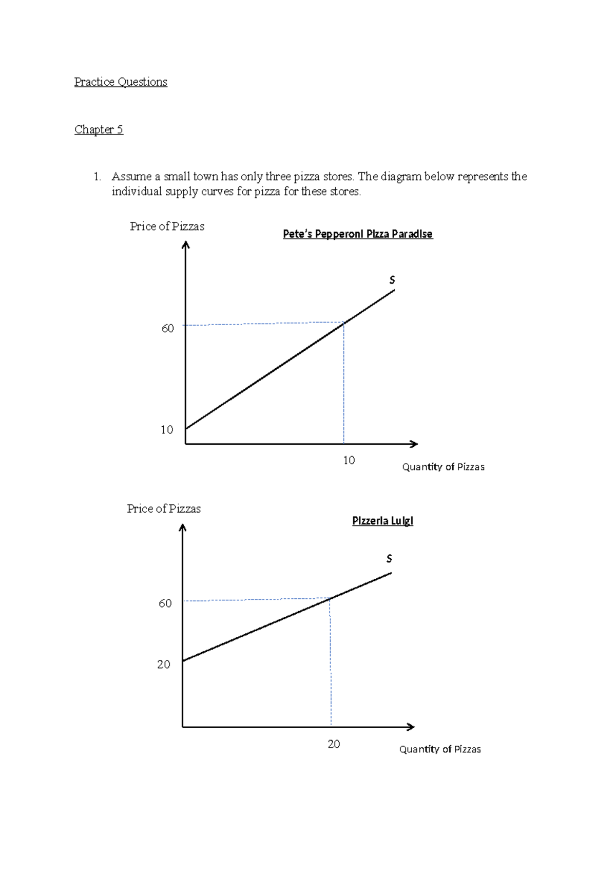 4. Chapter 5+6 Practice Questions - Practice Questions Chapter 5 1 ...