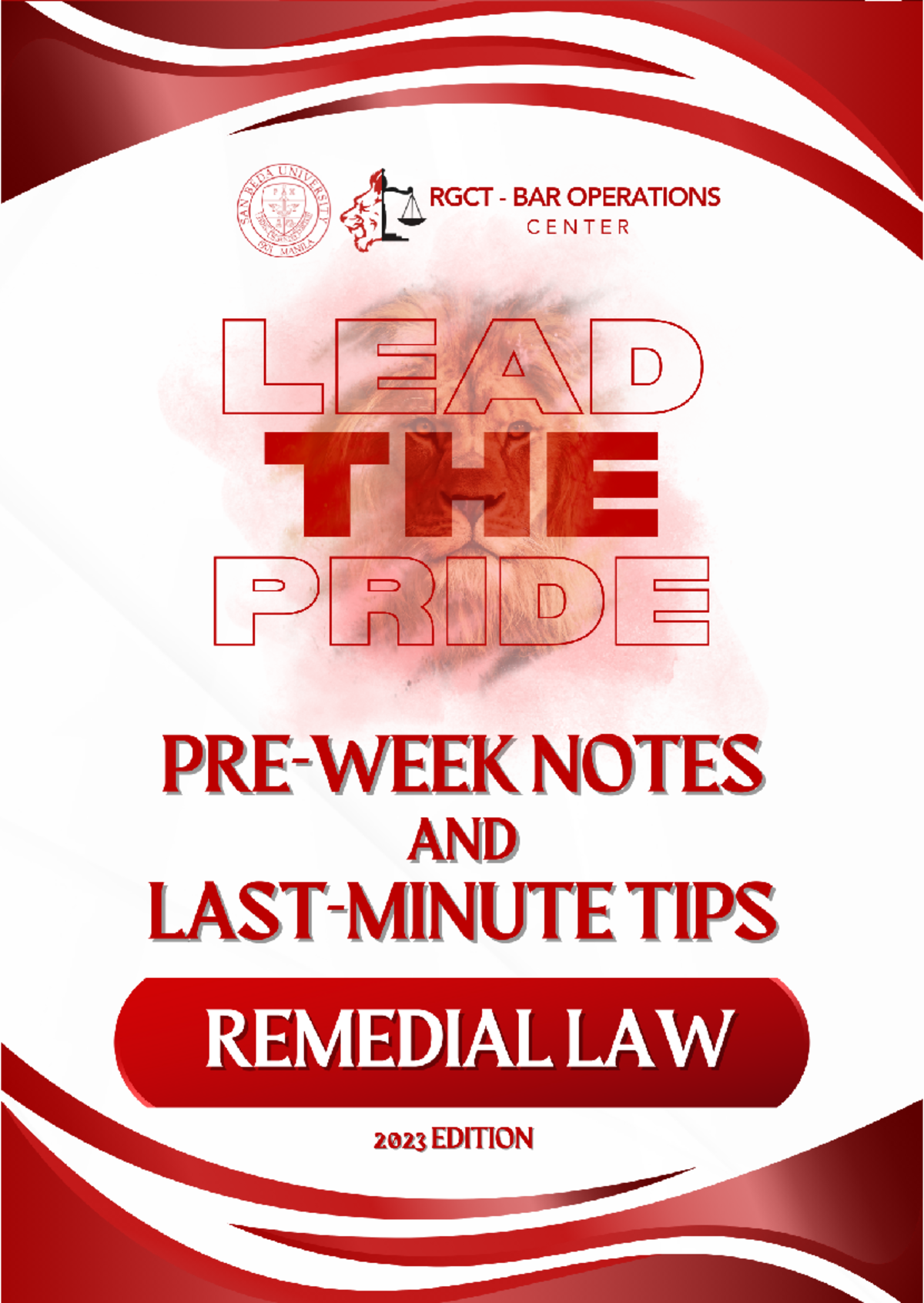 Remedial Law Notes - 2021 Bar Exam Preparation Guide - Studocu
