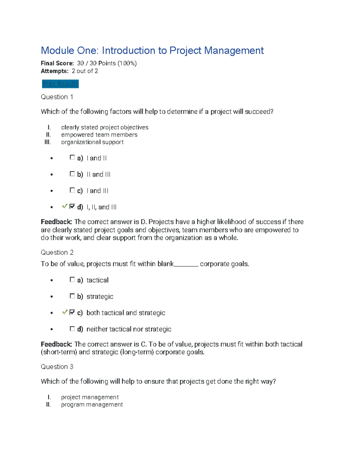 QSO 340 Final Exam Project Management Methodologies Assessment Answers - Studocu