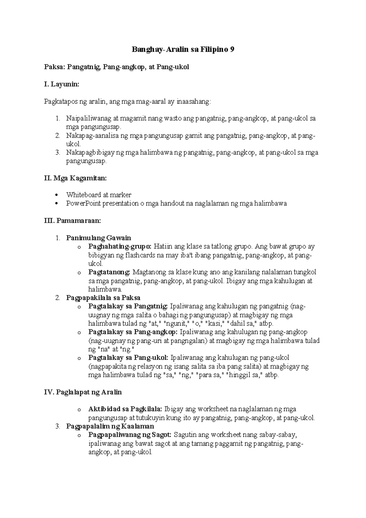 GO GROW GLOW - Filipino Food Groups Overview and Classification - Studocu
