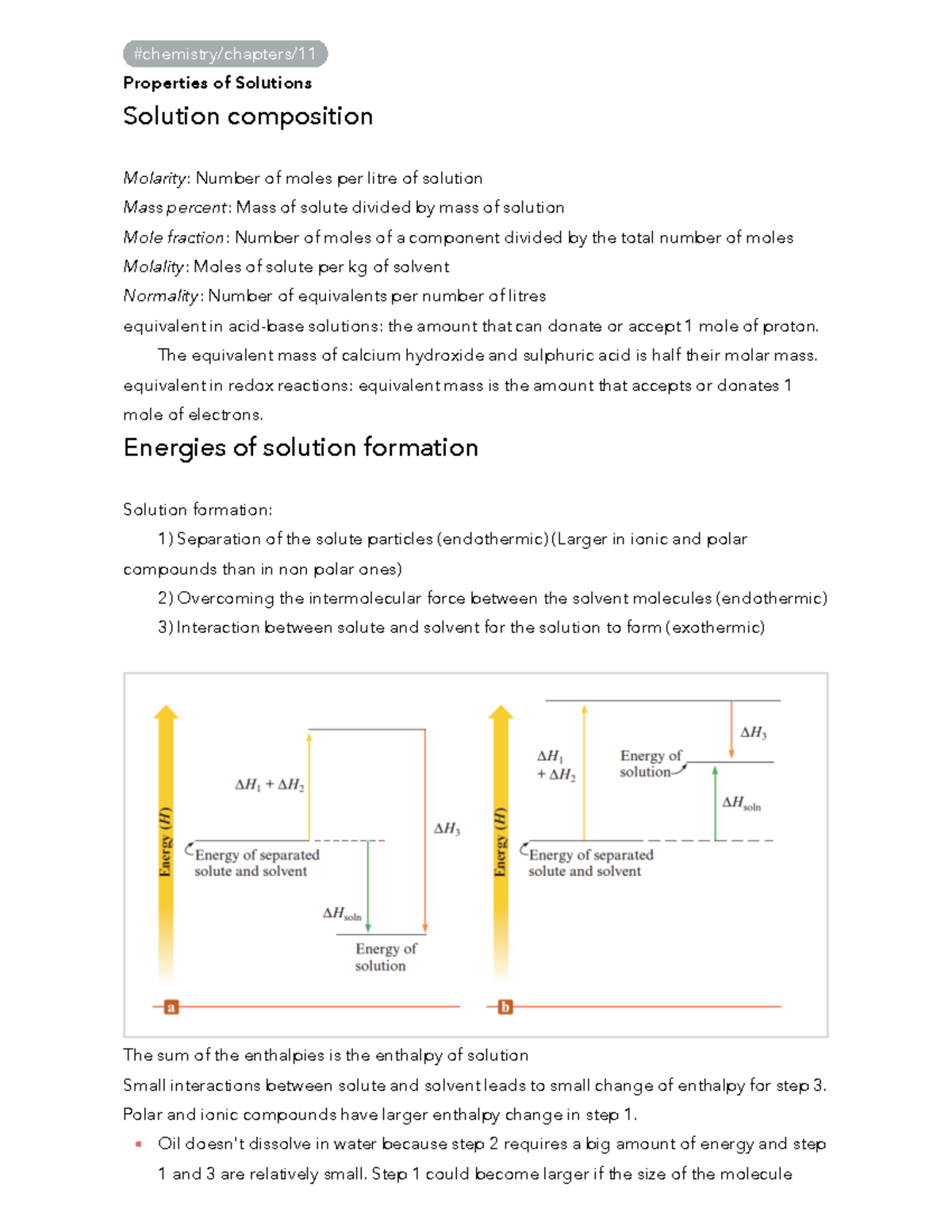 Chemistry 101: Notes on Properties, Composition, and Reactions of ...