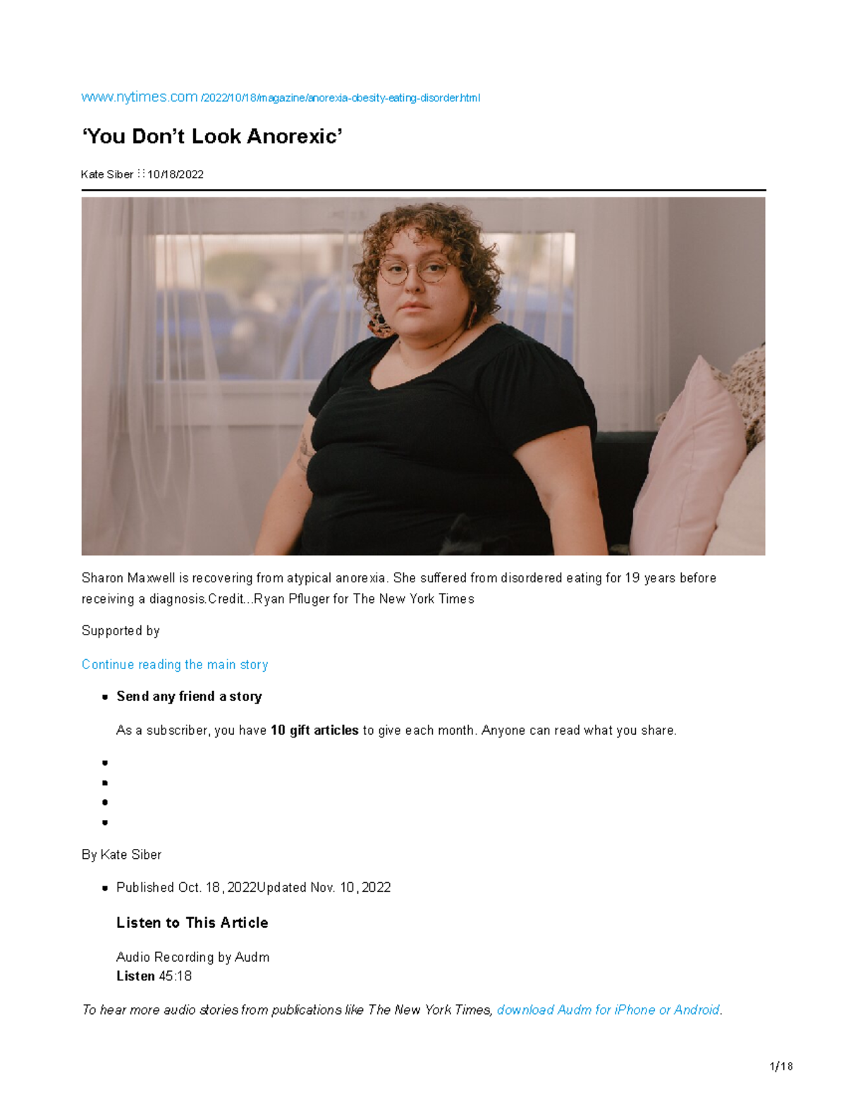 Atypical Anorexia: Navigating Diagnosis, Treatment, and Recovery ...
