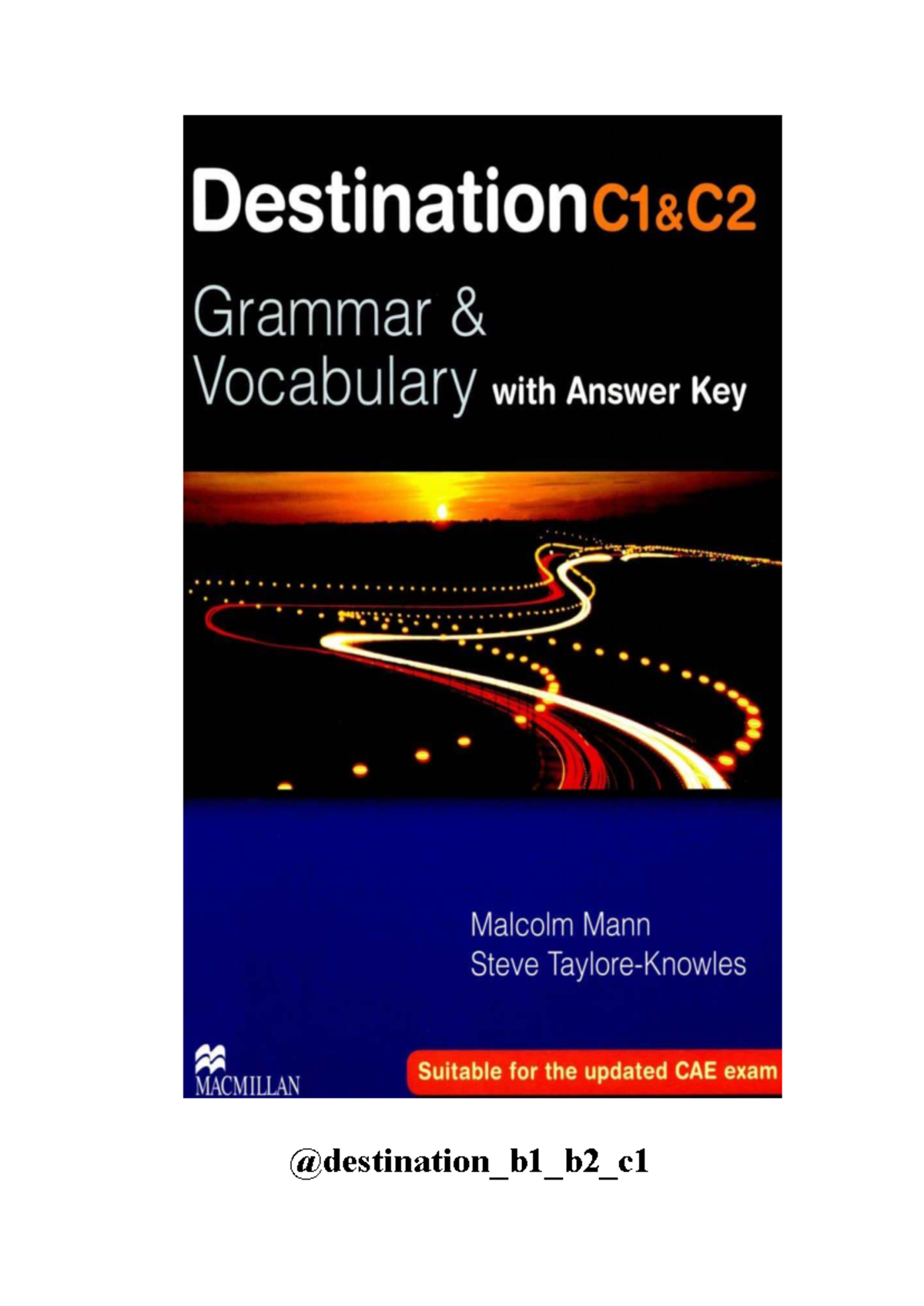Destination C1-C2 Vocabulary & Phrasal Verbs Study Guide - Studocu