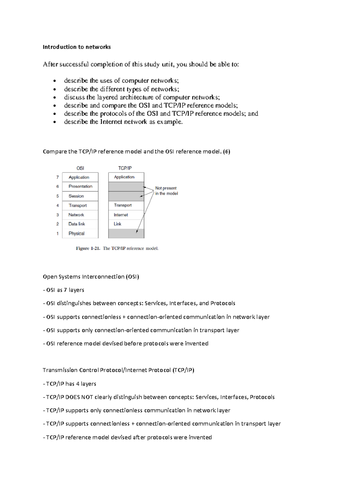 Computer Networks - Practice Questions for Exam & Tests: Key Concepts ...