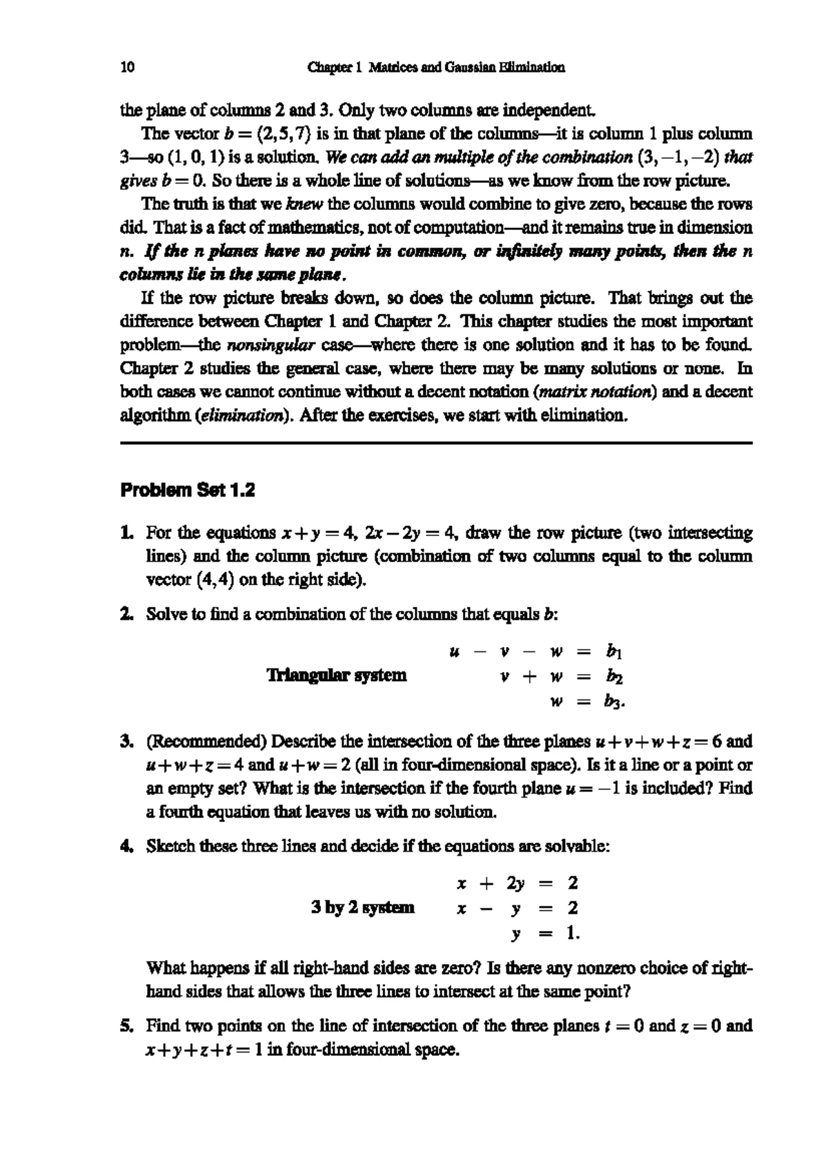 2023-1 Linear Algebra Final Exam Review Notes - Studocu