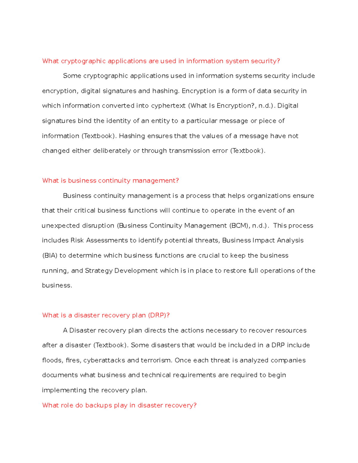 CYB 200 Journal 5 - Completed assignment - What cryptographic ...