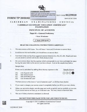 CAPE Accounting Syllabus - Rev Oct 2022 - Caribbean Examinations ...