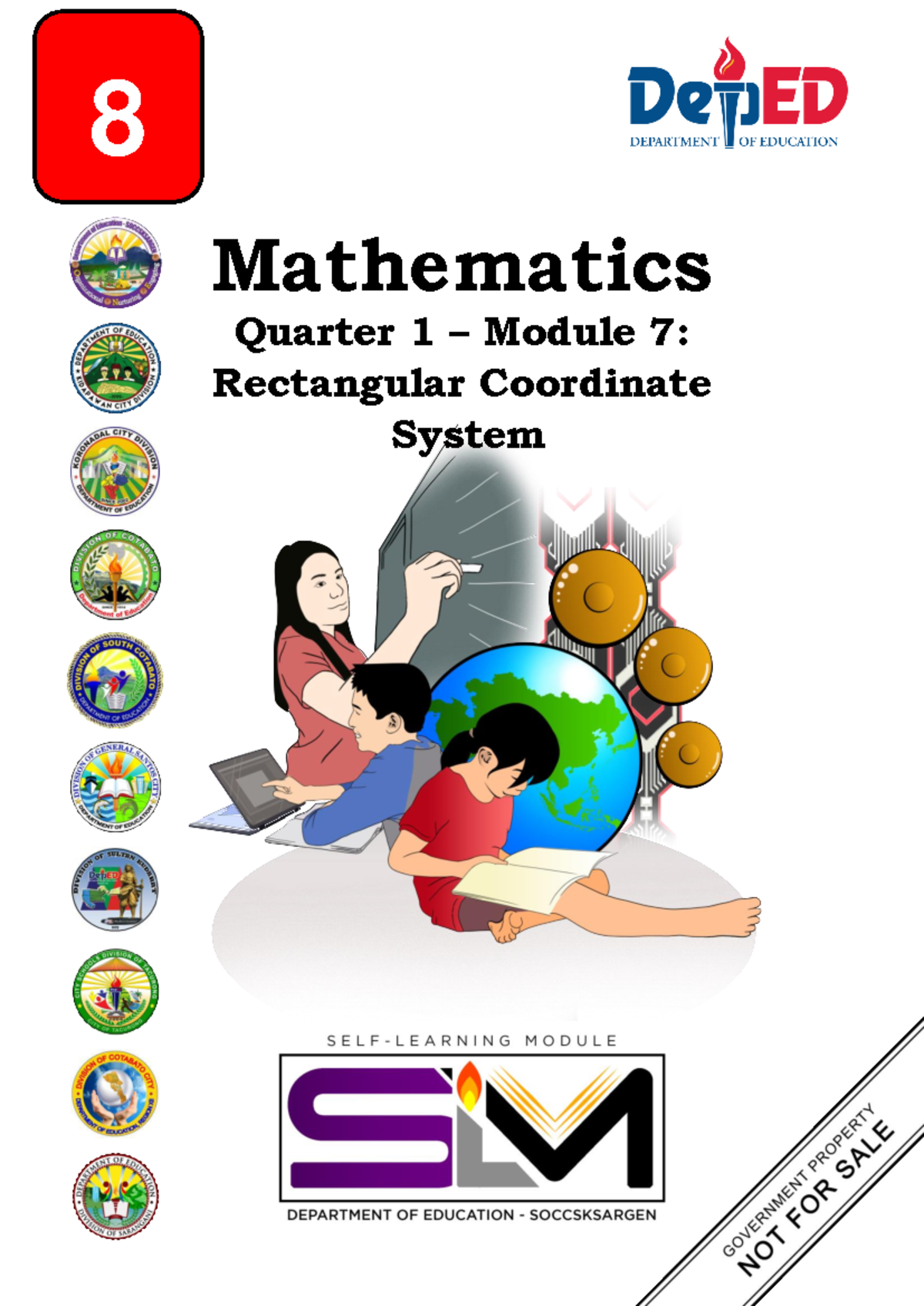 Grade 8 Math SLM Q1: Rectangular Coordinate System Module - Studocu