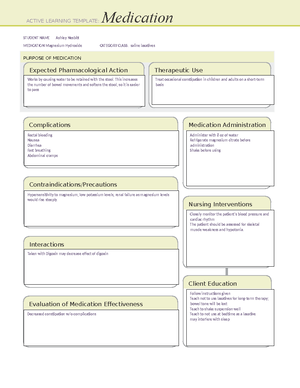 ACTIVE LEARNING TEMPLATE: System Disorder - Peritonitis & Dumping ...
