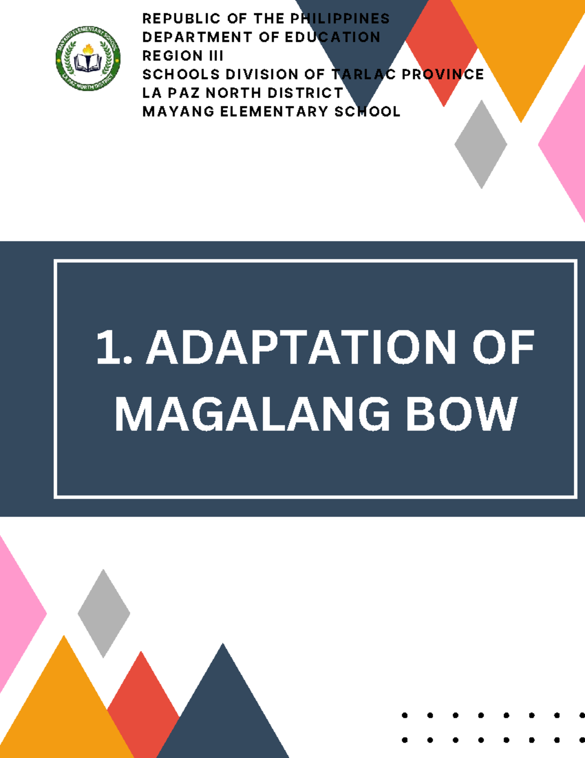 Revised Monitoring & Evaluation Tool RM No. 013, s. 006, s. 2024 - Studocu