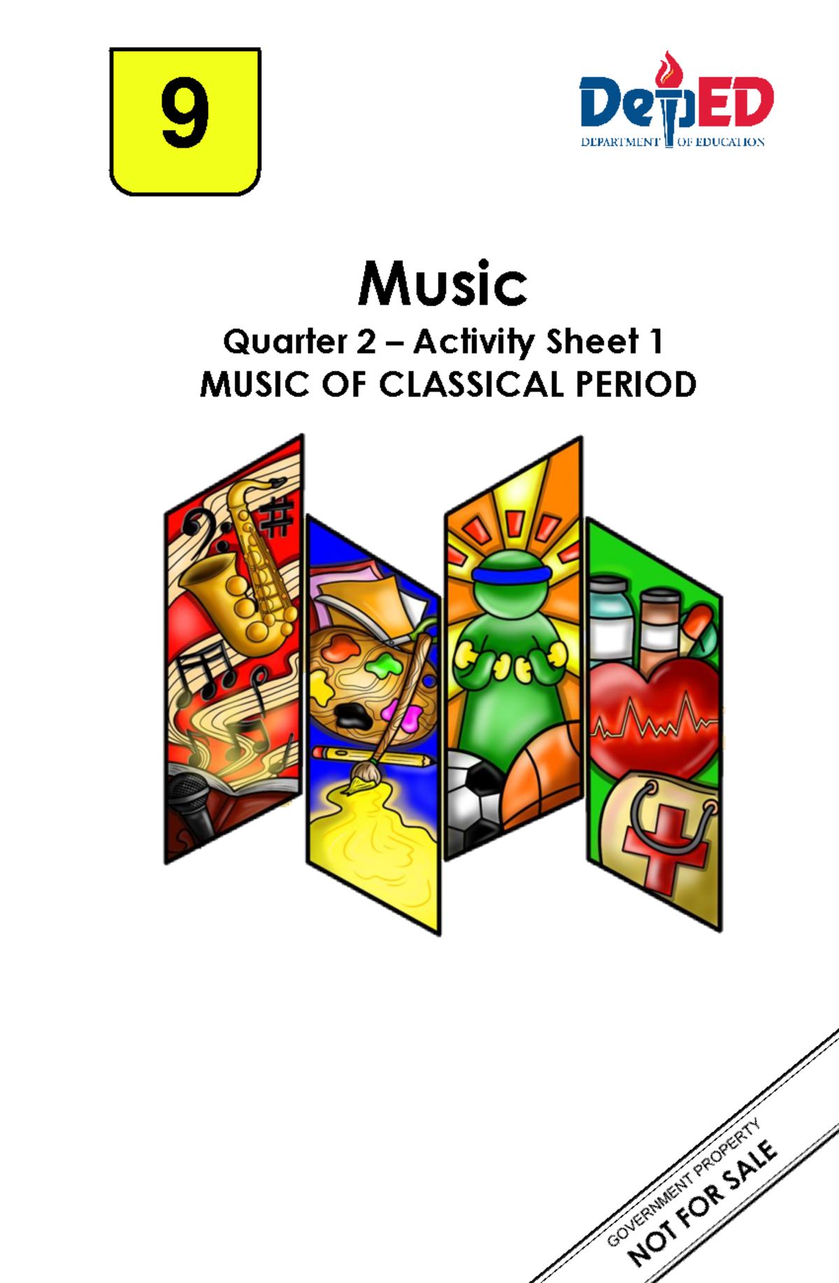 Qtr 2 Music Activity Sheet 1: Classical Period Insights (MU9CL-IIa-f-1 ...