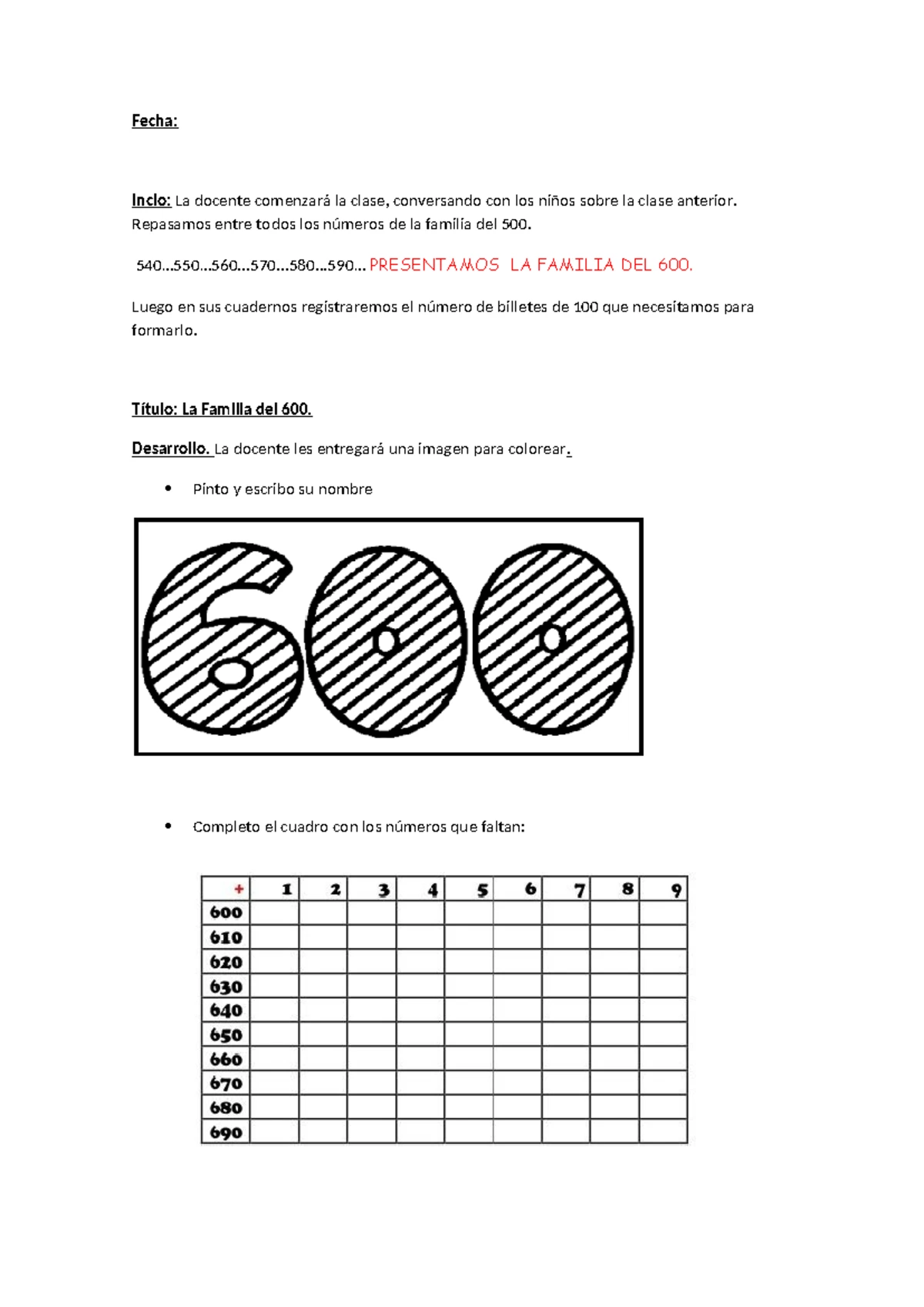 Actividades de Números con Grillas - MATE 2do Año - Studocu