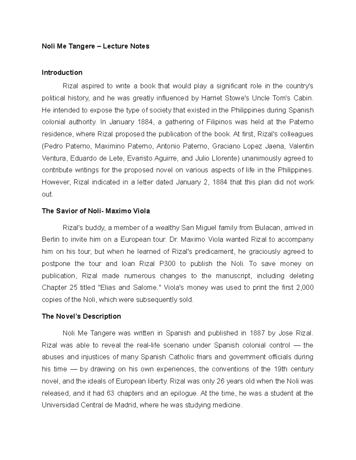 The Cover Page of Noli Me Tangere (Symbolisms) - About The Cover Page ...