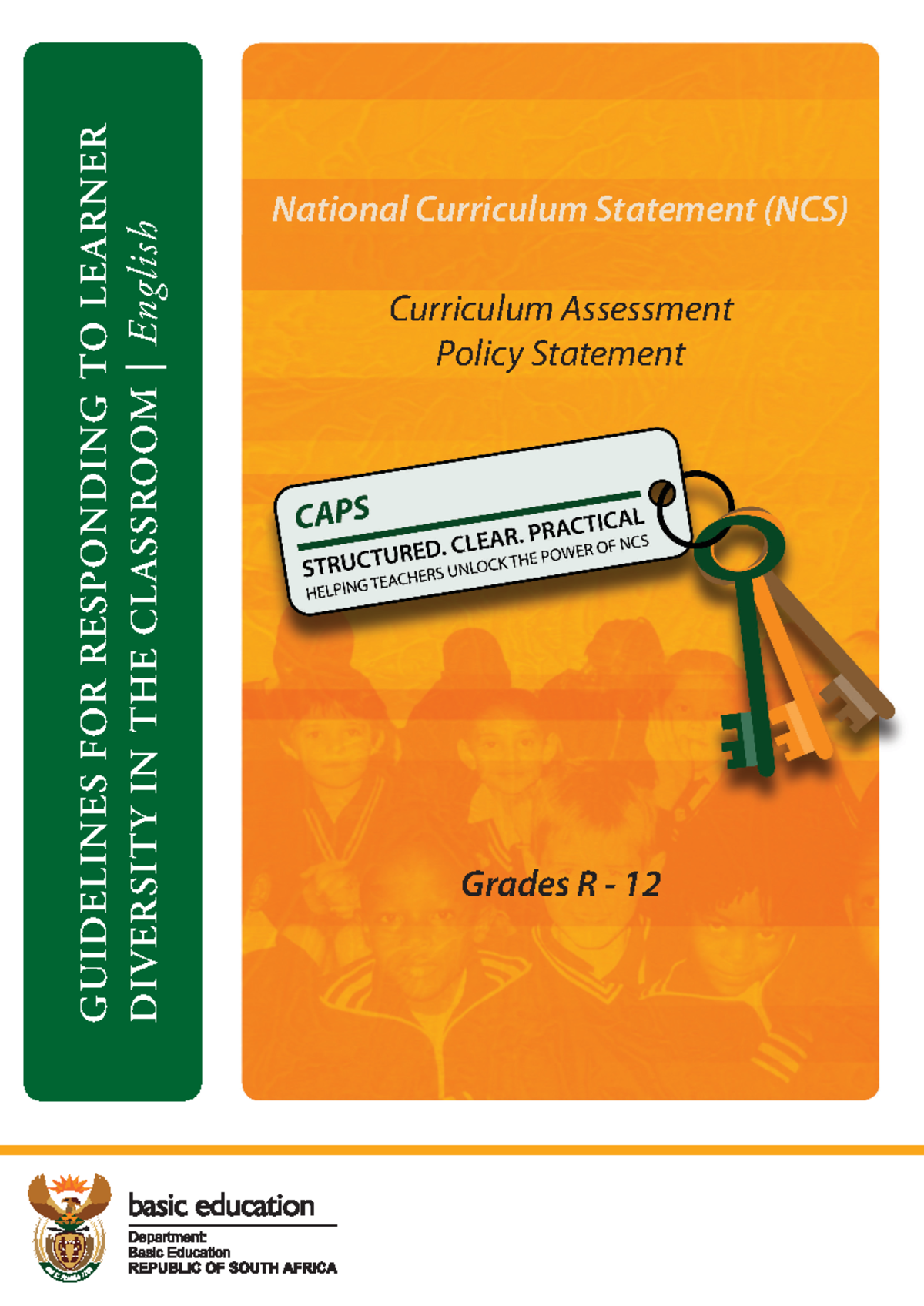 Guidelines FOR Responding TO Learner Diversity Through CAPS ( Final ...