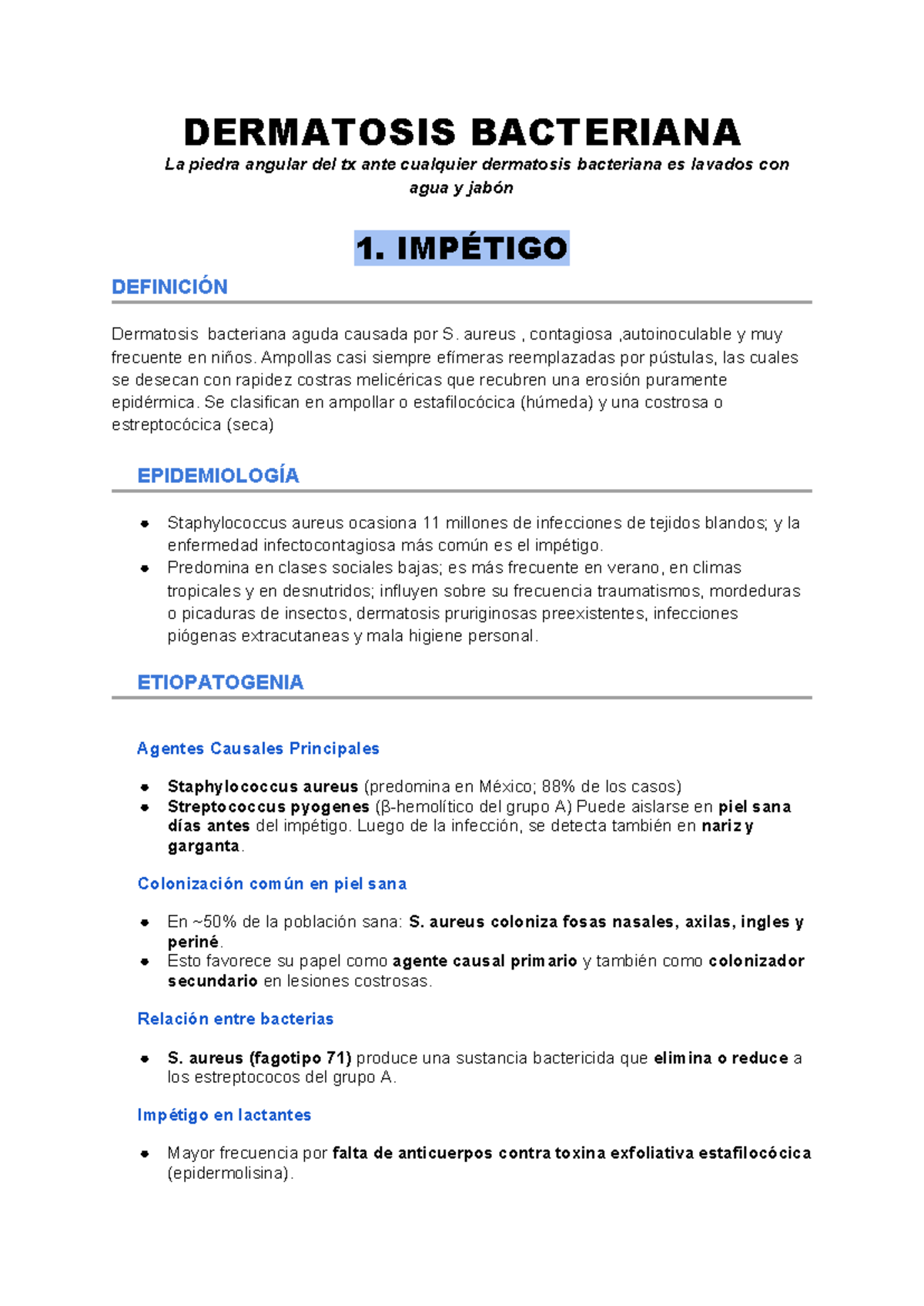 DERM 101: Guía Completa sobre Dermatosis Bacteriana y Tratamientos ...