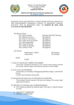 Dance ARTS 7 & 8 Attendance - GRADE – 7 SARIMANOK ATTENDANCE SHEET of ...