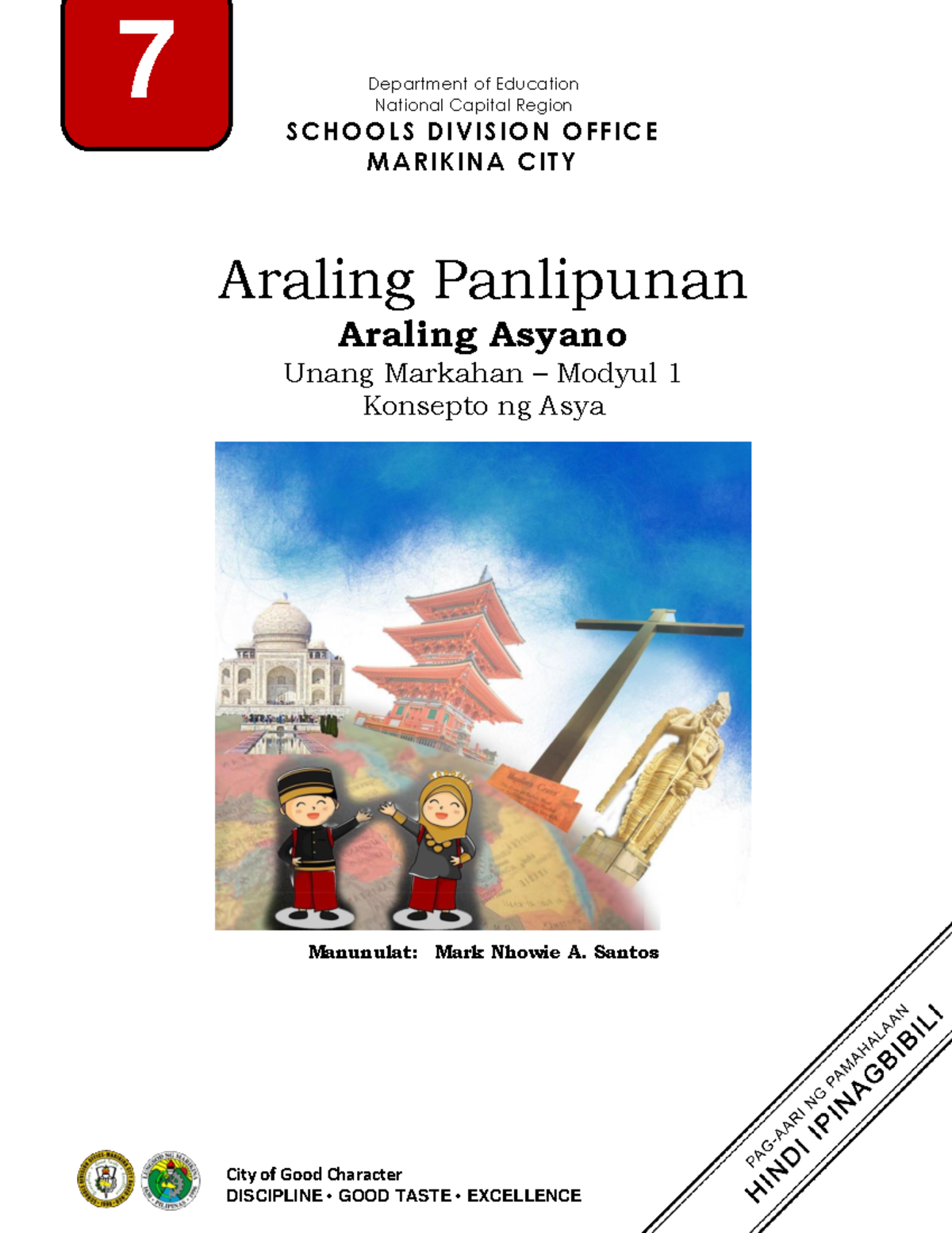 AP7-Q1- Modyul 1: Konsepto at Heograpiya ng Asya - Studocu