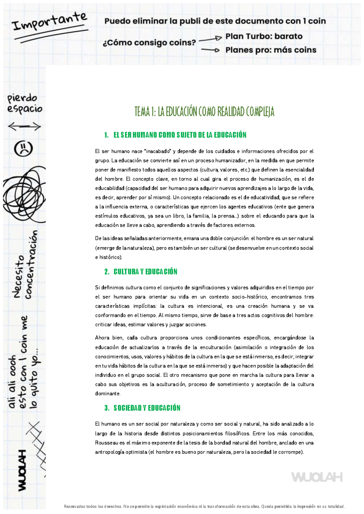 TEMA 1: LA EDUCACIÓN COMO REALIDAD COMPLEJA - Apuntes Teoría Educativa ...