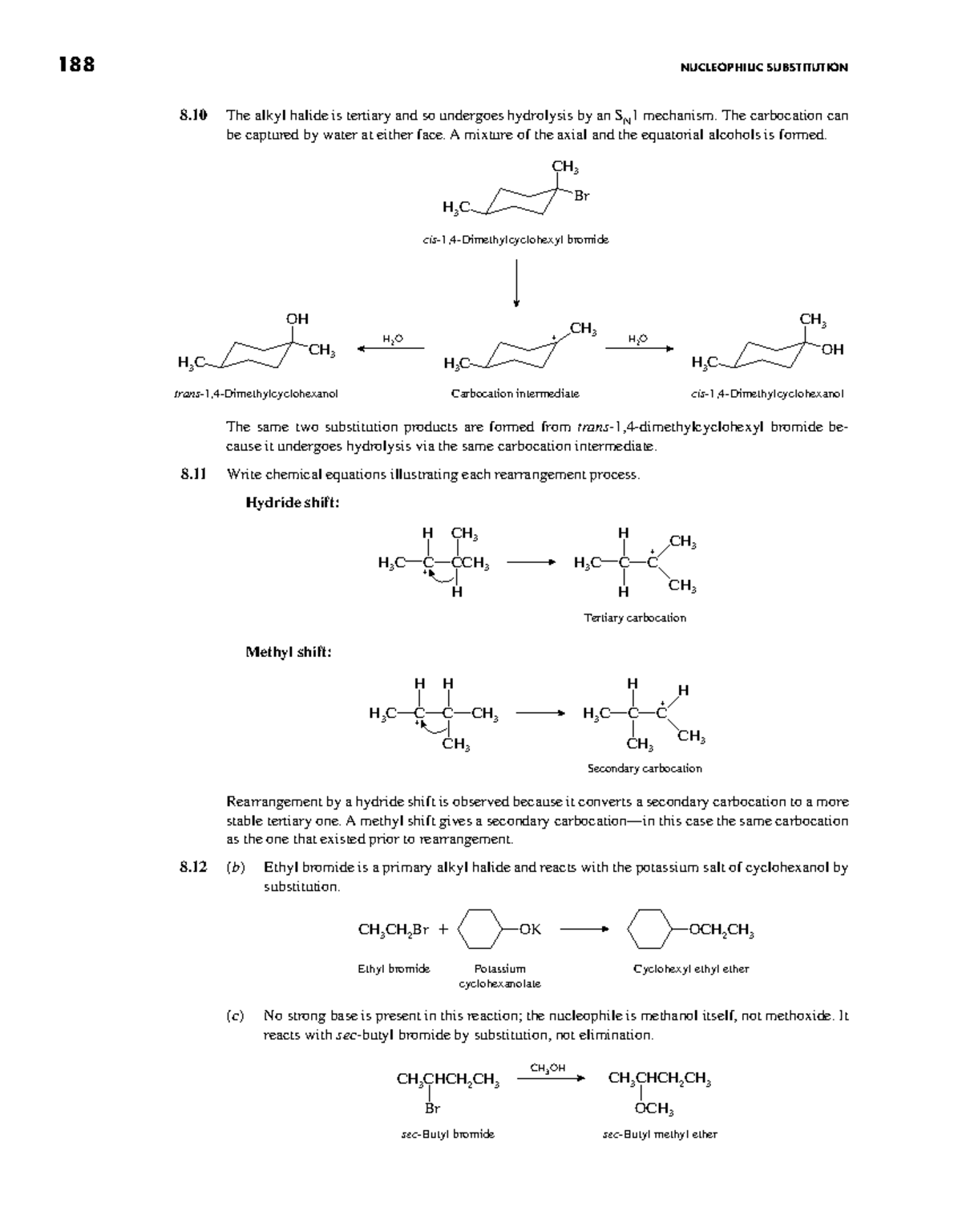Organic Chemistry 4th Ed: Nucleophilic Substitution Mechanisms (2021 ...