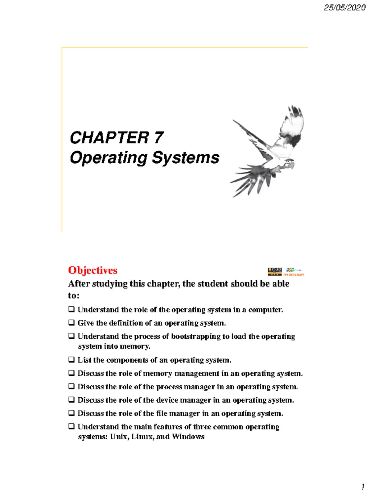Chapter 07: Understanding Operating Systems in Computer Science - Studocu