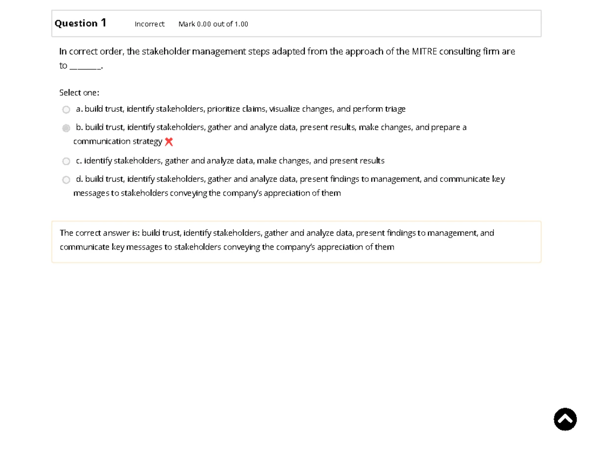Graded Quiz Unit 7 Attempt review - Started on Thursday, 13 October 2022, 12:23 PM State ...