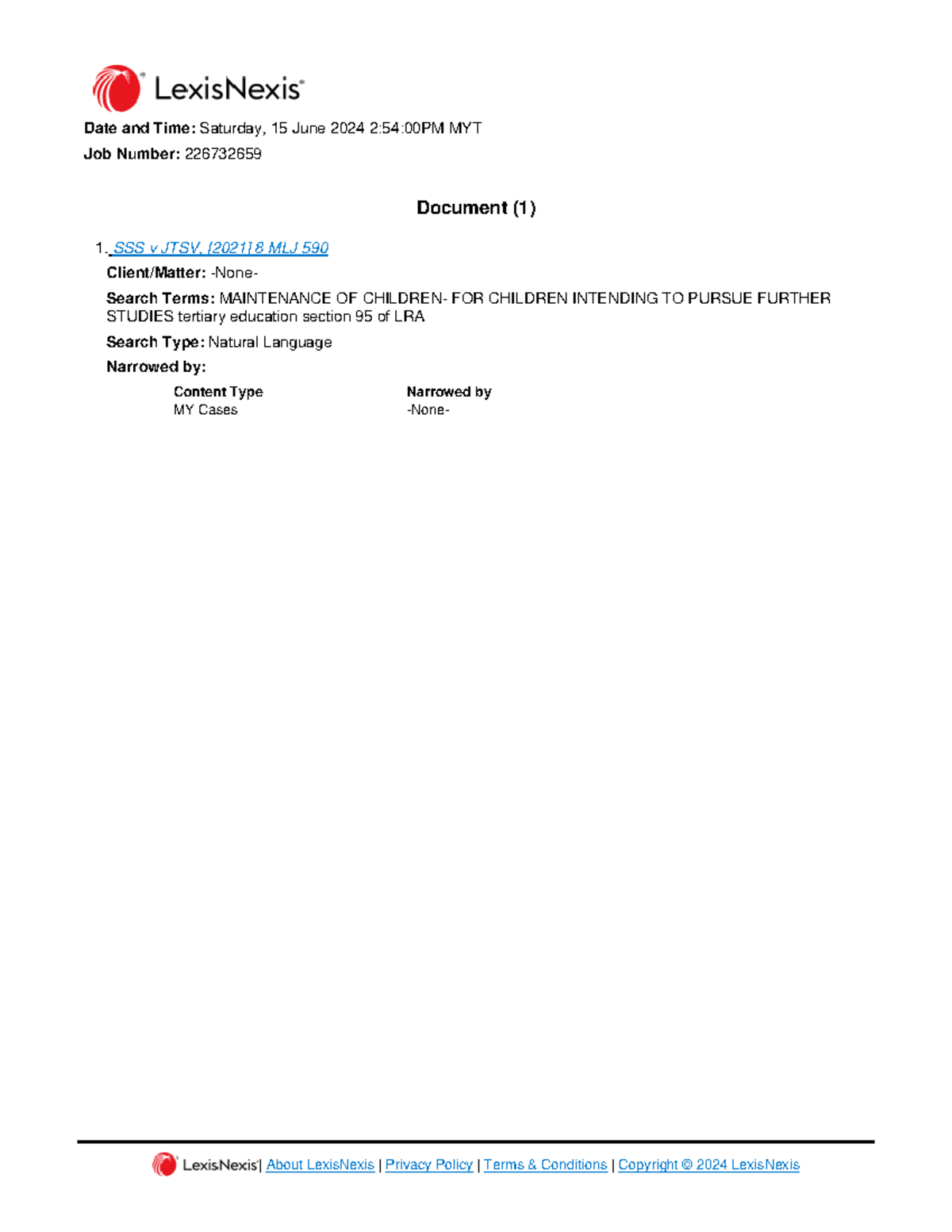 SSS v JTSV: Analysis of Divorce Maintenance Variation Application [2021 ...