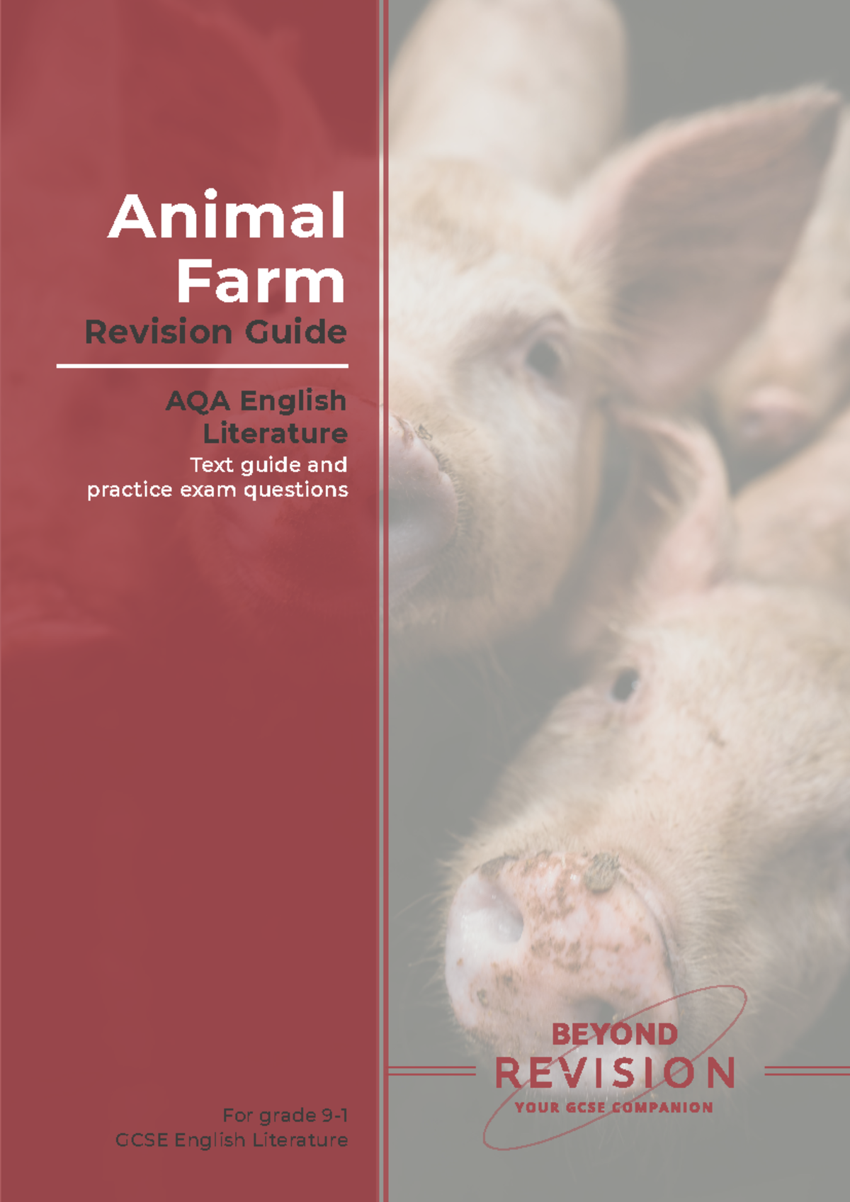 Animal Farm Revision Guide for AQA GCSE English Literature - Studocu