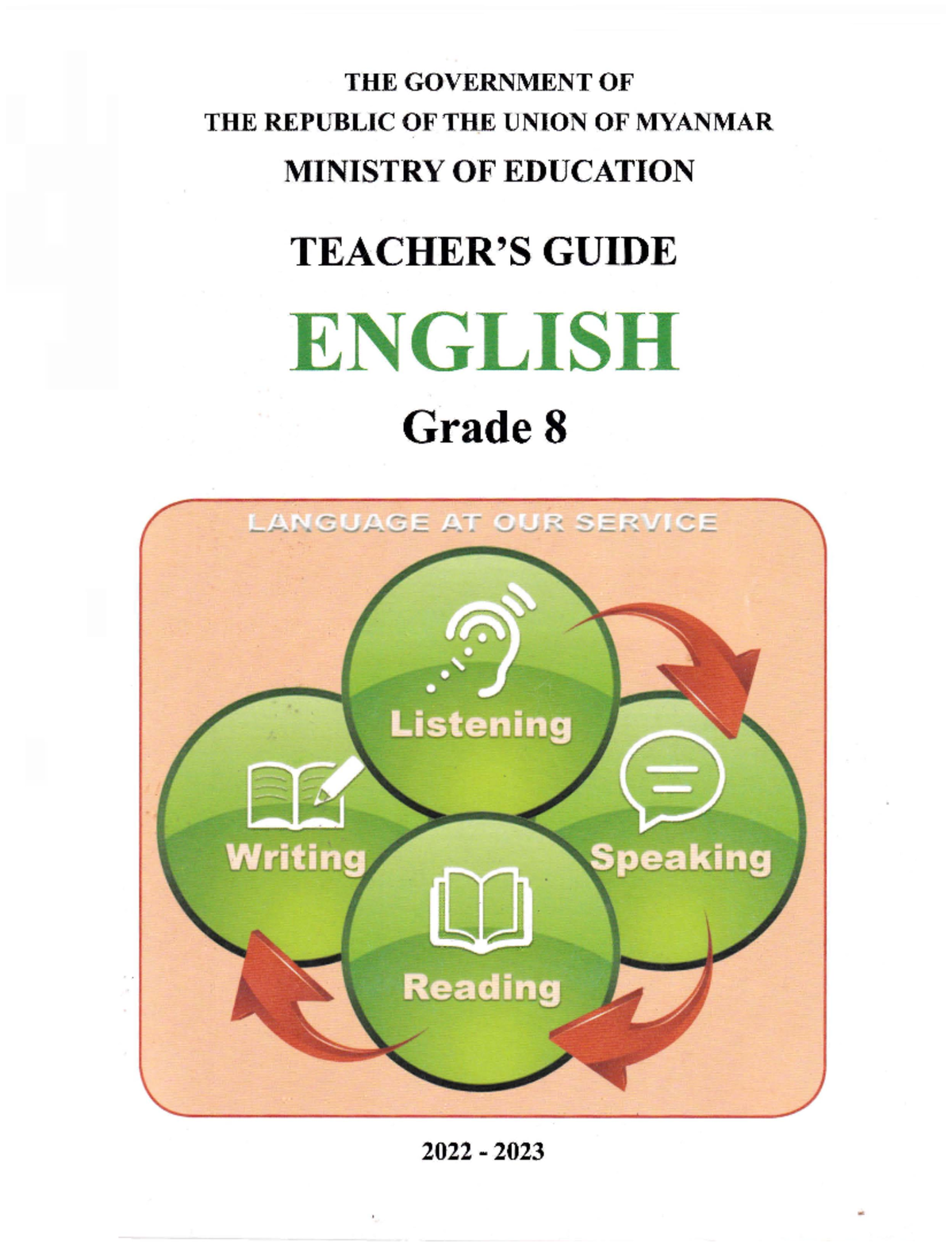 Grade 8 English Teacher's Guide: Key Lessons and Exercises - Studocu