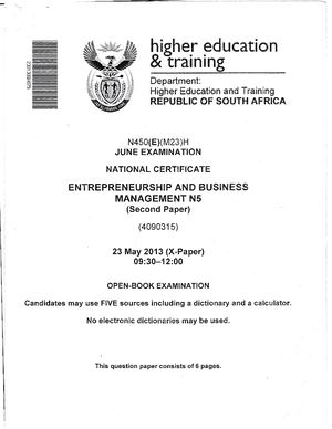 [Solved] what to study for examination of computer practice n5 - human ...