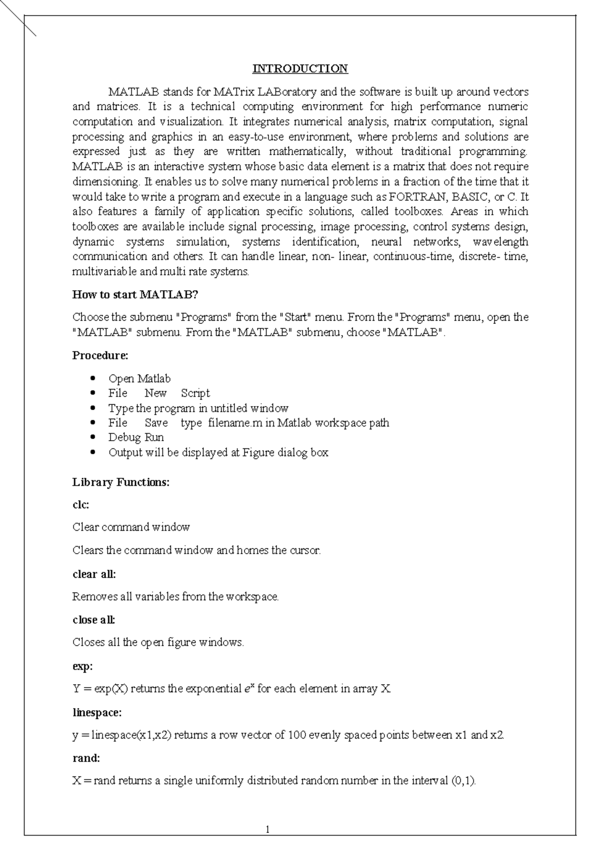 Digital Image Processing LAB: MATLAB Techniques and Applications - Studocu