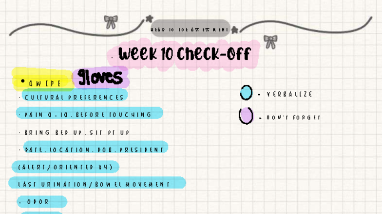 Health Assessment - Clinical Head to Toe Week 10 Guide - Studocu